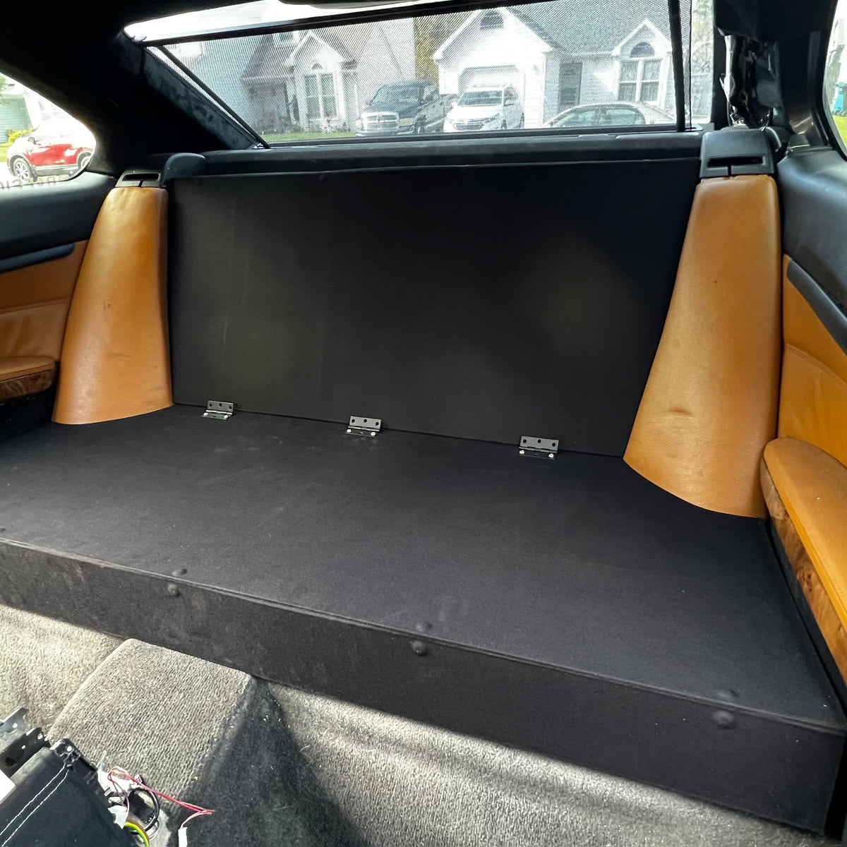 06-13 BMW E92 Rear Seat Delete – Webbys